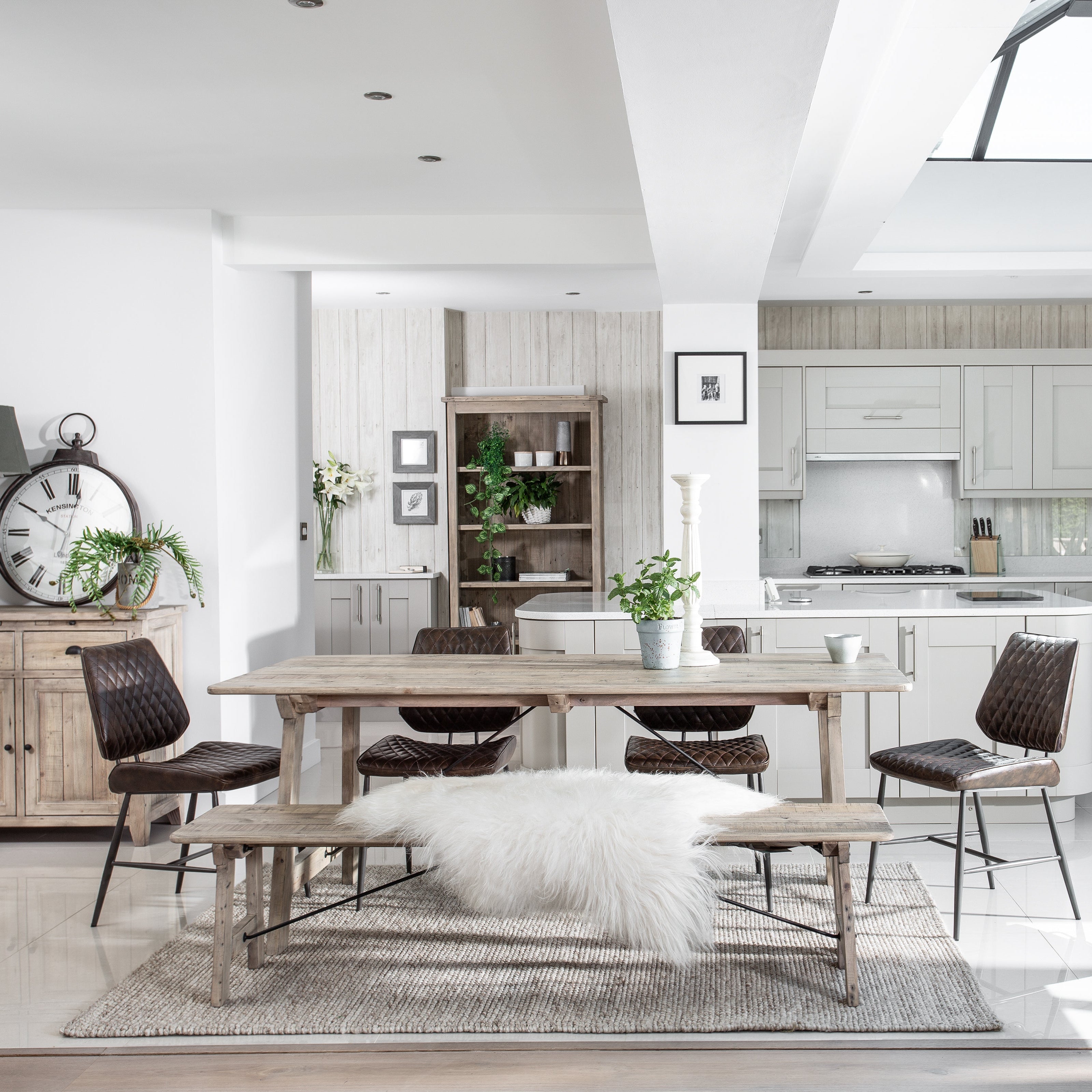 Rockport Large Dining Table – Homebird Furniture