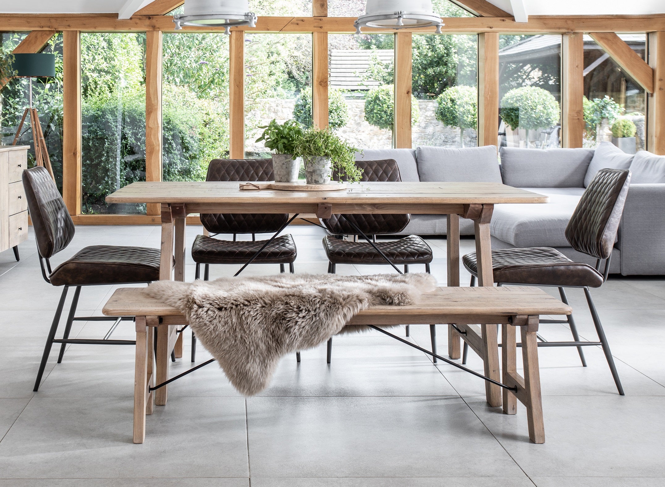 Rockport Small Dining Table – Homebird Furniture