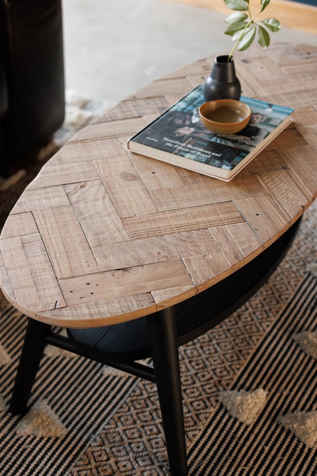 Finlay Oval Coffee Table – Homebird Furniture